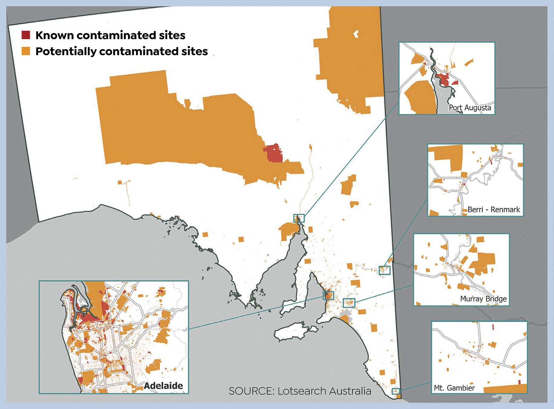 Contamination sites mapped out - and how the States are ramping up ...