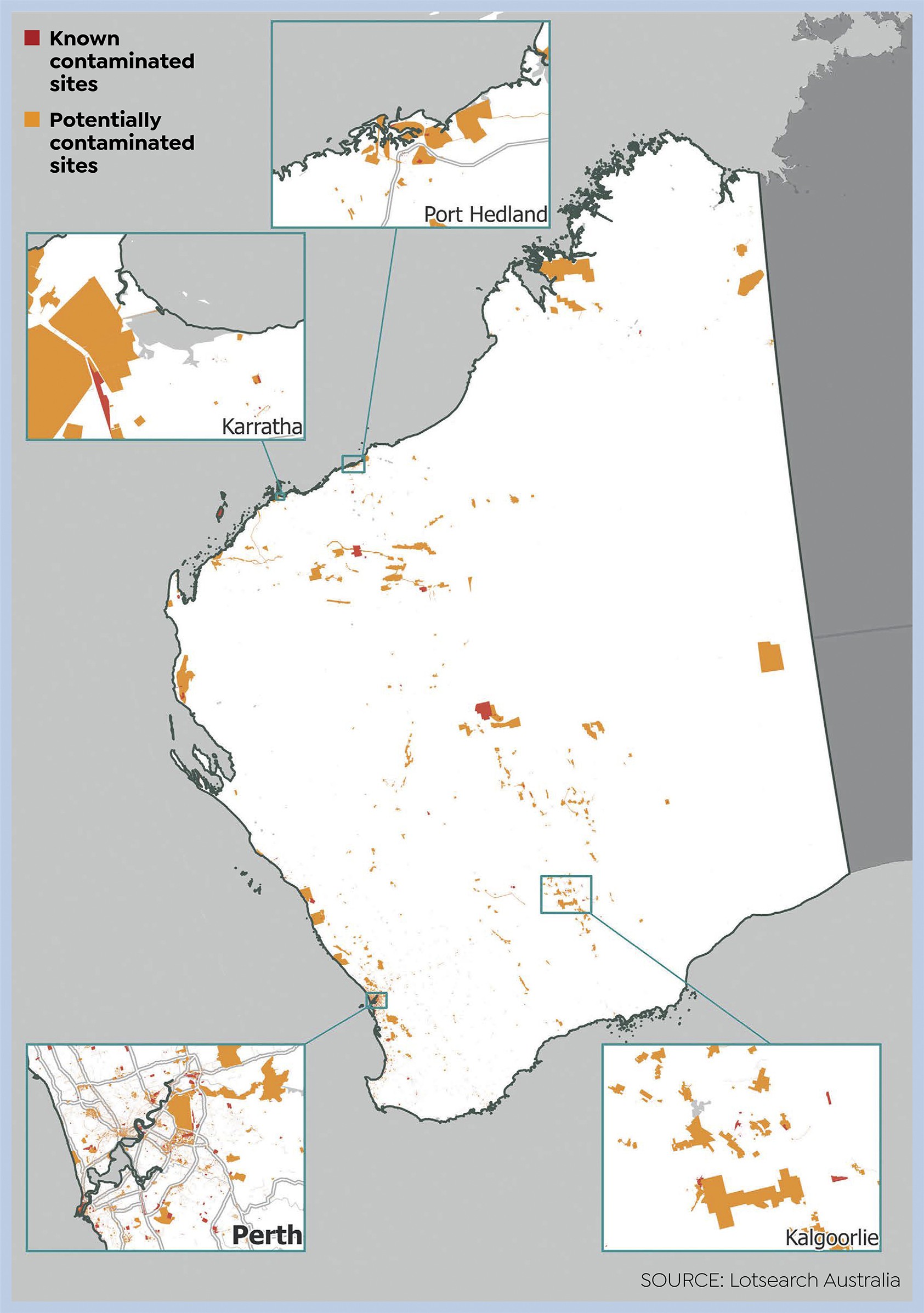 Contamination sites mapped out - and how the States are ramping up ...