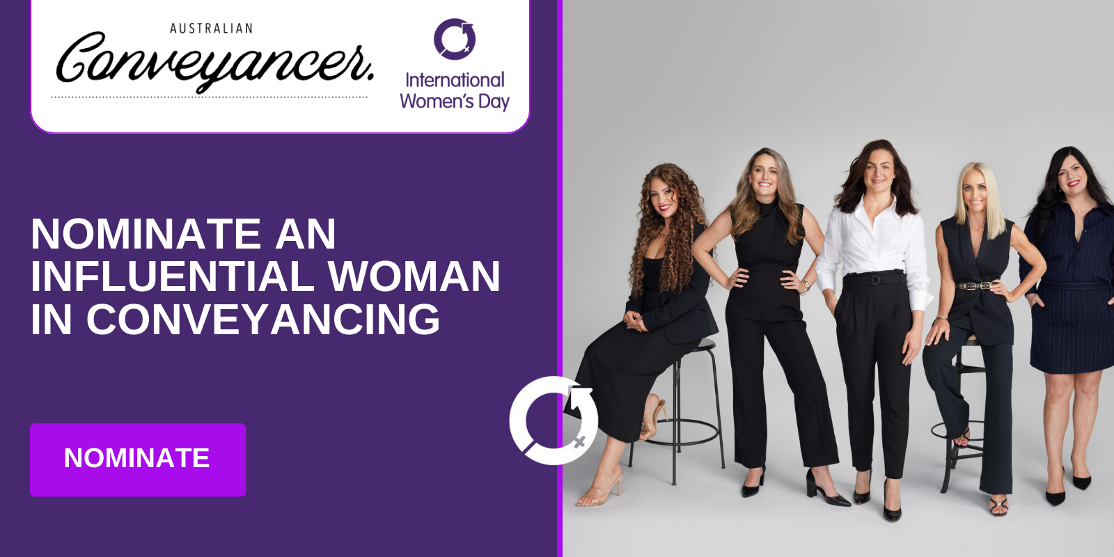 Call to recognise influential female conveyancing leaders for IWD ...